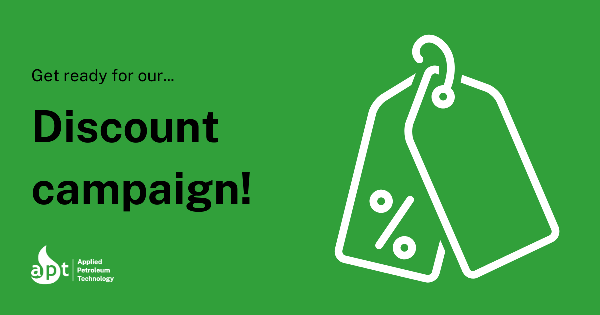 One month discount campaign! - English